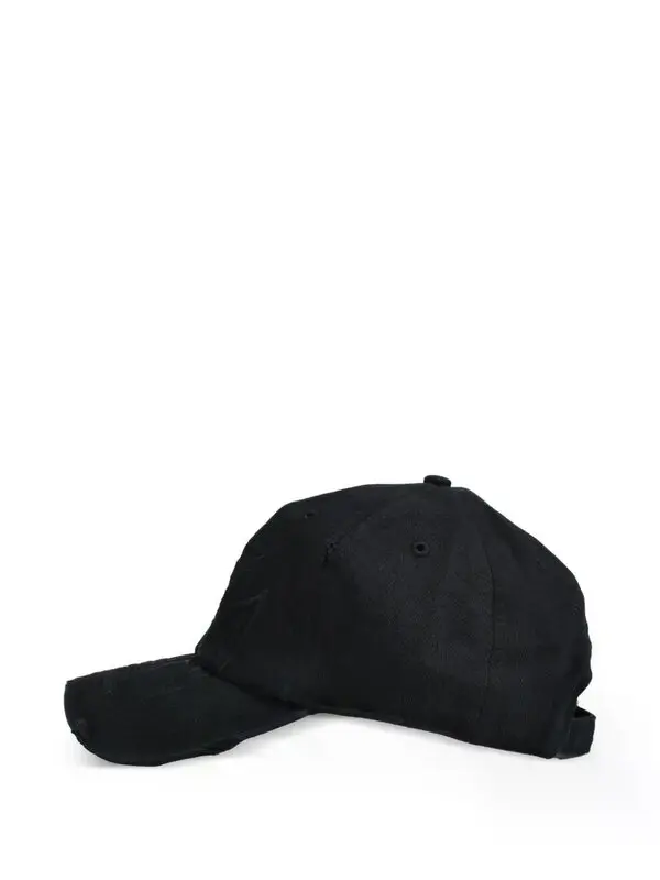 N.HOOLYWOOD Distressed Embroidered Baseball Cap