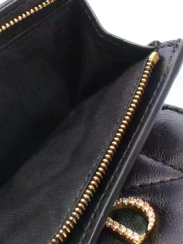 Dior 2010s Caro Hibiscus Wallet