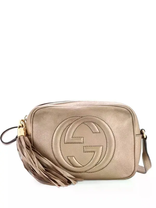 Gucci Soho Disco Leather Small Crossbody Bag - Gold