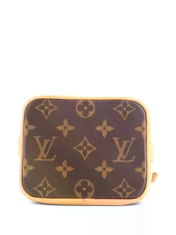 LOUIS VUITTON Monogram Canvas Nano Bucket Bag