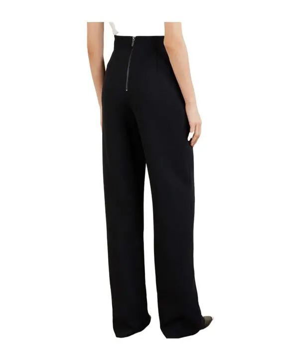 Maticevski Afterword Pleated Cady Straight-leg Pants