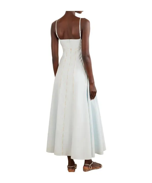 Rosie Assoulin Cami Cotton Maxi Dress
