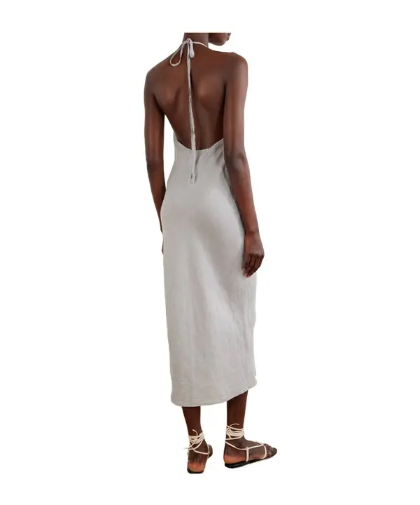 JAMES PERSE Linen Midi Dress