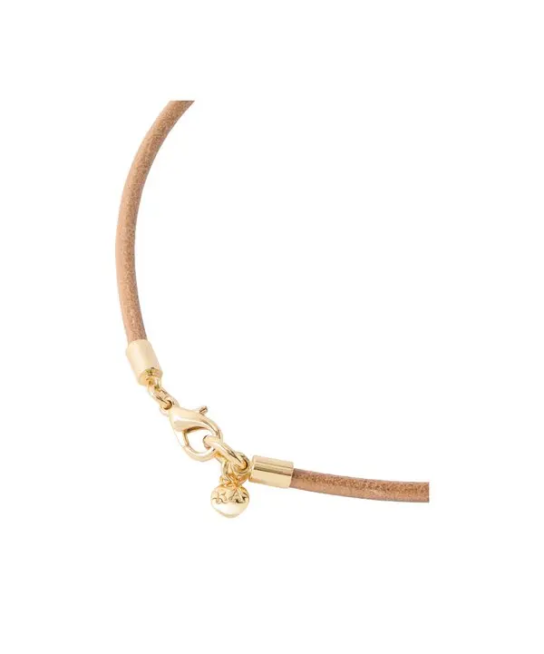 Assouline Multibead Leather Necklace