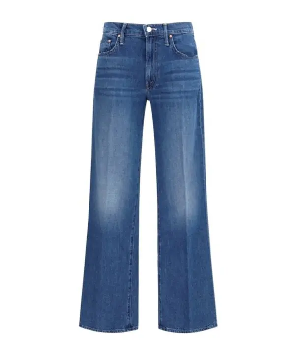 MOTHER Mid-rise Straight-leg Jeans - No