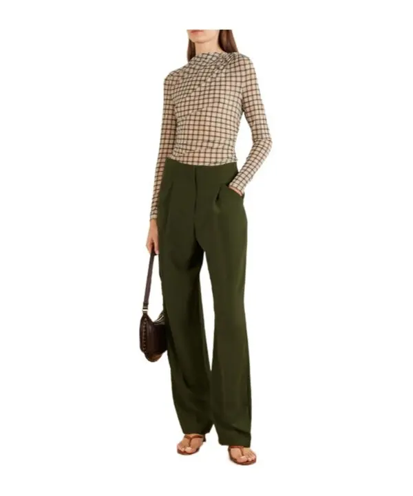 Veronica Beard High-waisted Wide-leg Pants