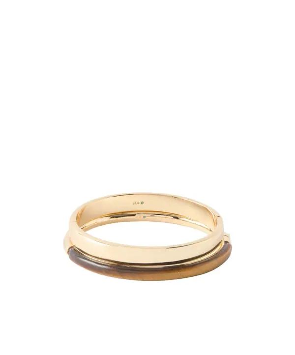Assouline Combined Gold Bangle - No