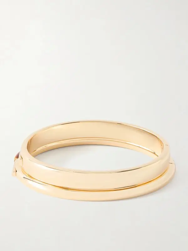 Assouline Combined Gold Bangle