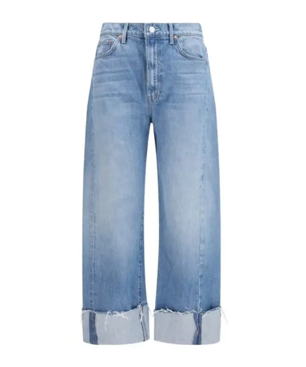 MOTHER High-rise Wide-leg Jeans