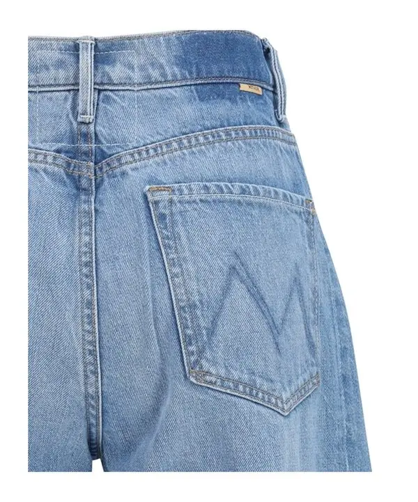 MOTHER High-rise Wide-leg Jeans