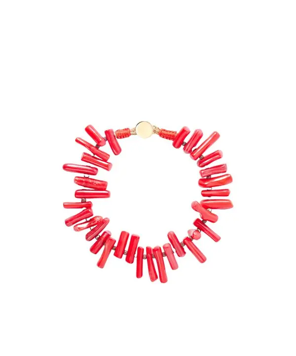 Assouline Coral Branch Beaded Bracelet - No