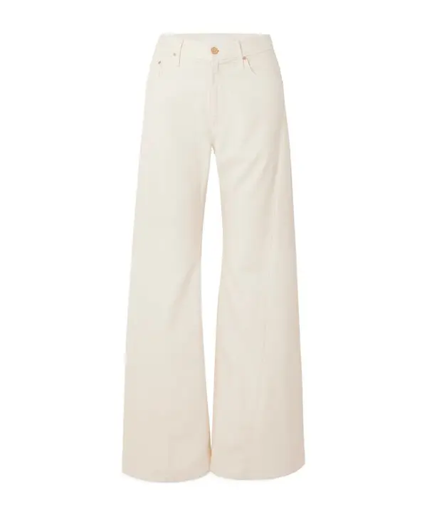 MOTHER High-rise Wide-leg Jeans