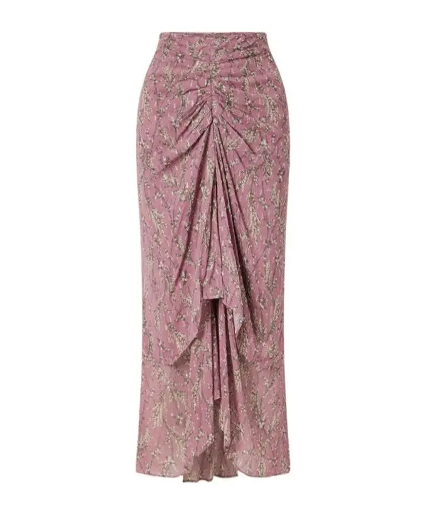 Veronica Beard Printed Maxi Skirt