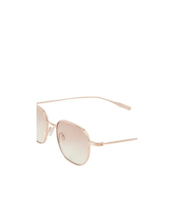 Barton Perreira Round Twotone Sunglasses