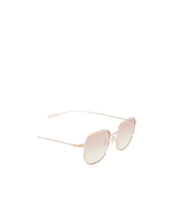Barton Perreira Round Twotone Sunglasses