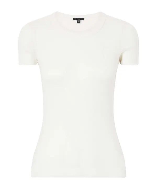 JAMES PERSE Ribbed-knit T-shirt