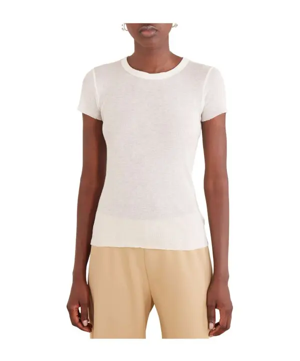 JAMES PERSE Ribbed-knit T-shirt