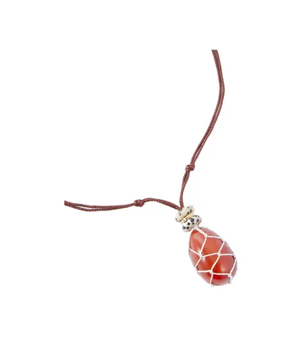 Assouline Carnelian Pendant Necklace