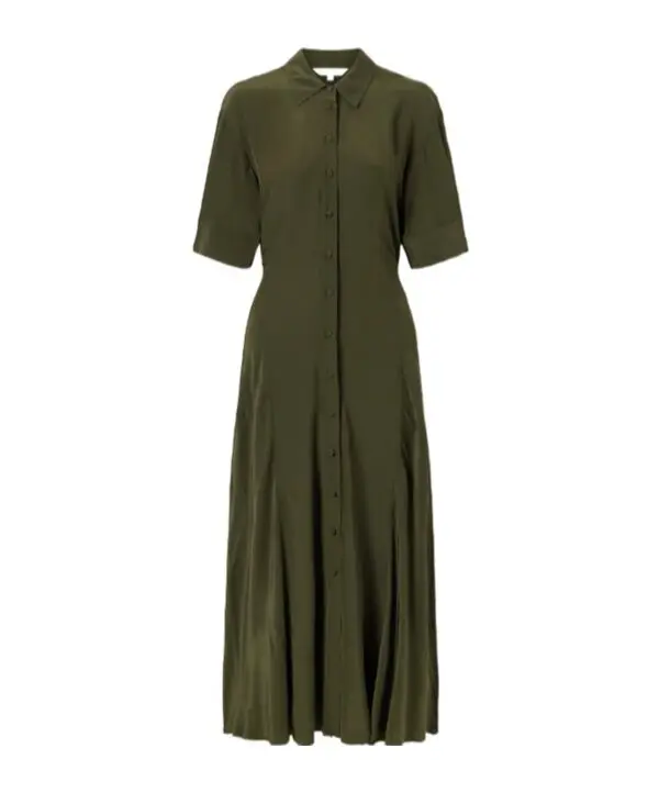 Veronica Beard Perenna Belted Maxi Dress - No