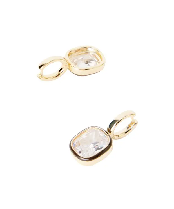 Assouline Cubic Zirconia & Enamel Earrings
