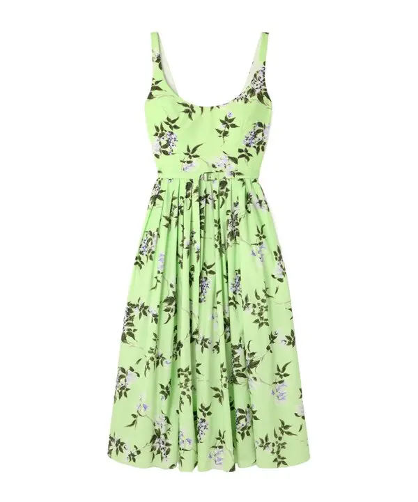 EMILIA WICKSTEAD Floralprint Slip Dress