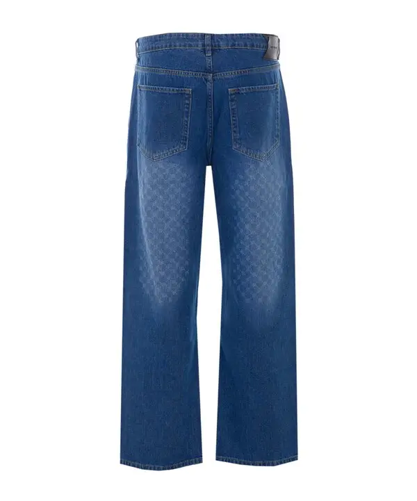 DAILY PAPER Monogram Wide-leg Jeans