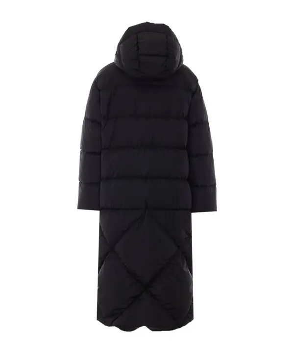 Add Quilted Hooded Down Coat