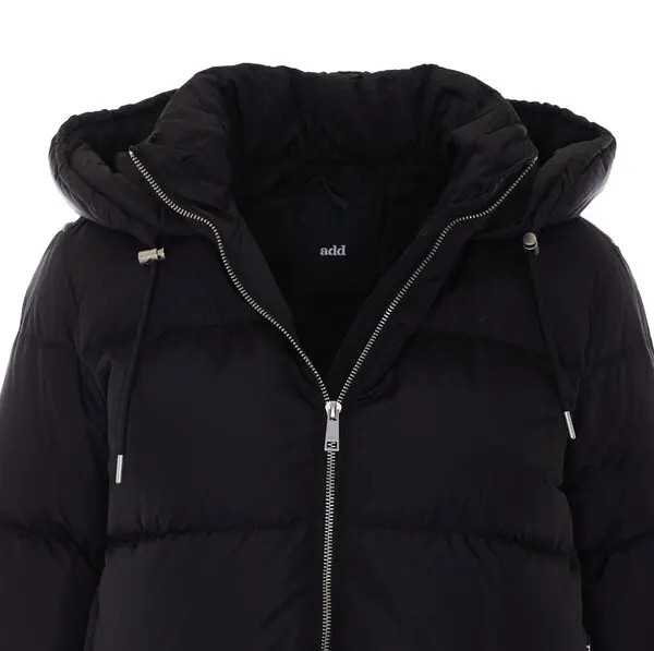 Add Hooded Down Puffer Jacket - No