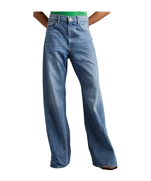 MOTHER Highrise Wideleg Jeans