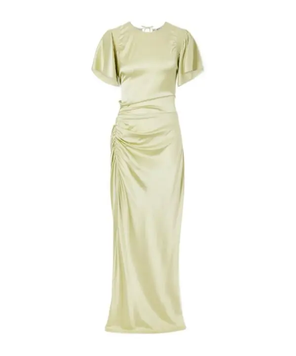 Veronica Beard Silk-blend Satin Gown