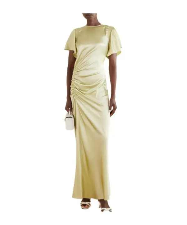 Veronica Beard Silk-blend Satin Gown