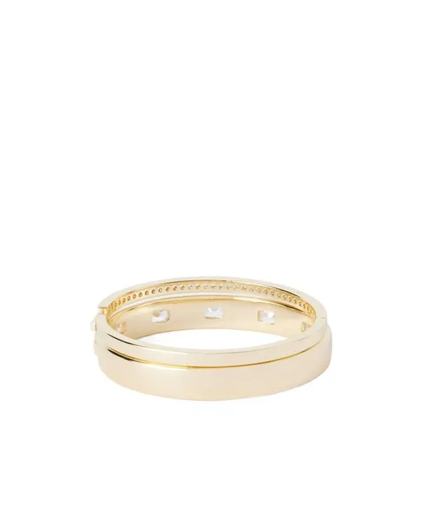 Assouline Crystal And Enamel Cuffs