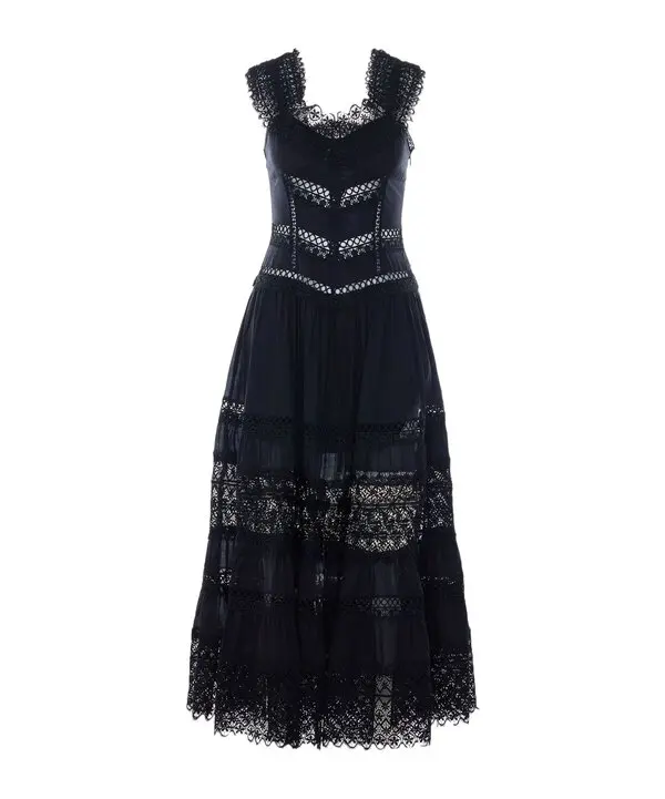 Charo Ruiz Ibiza Amaira Lace Long Dress