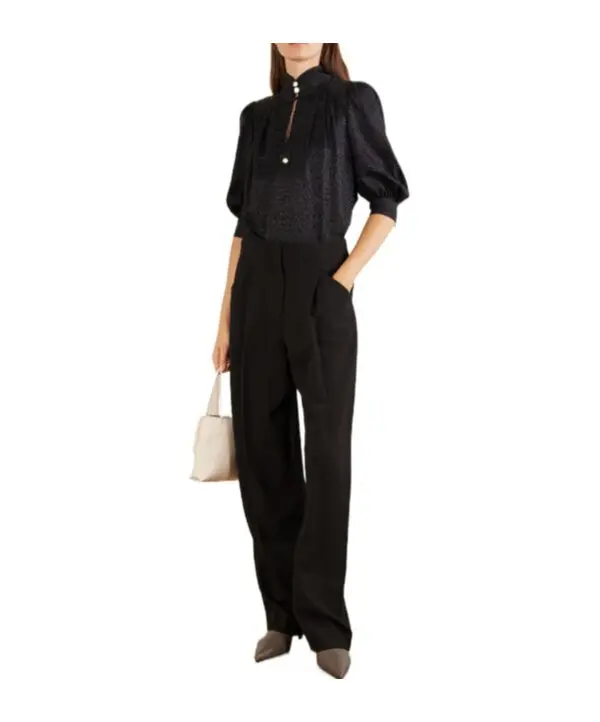 Veronica Beard High-waisted Wide-leg Pants