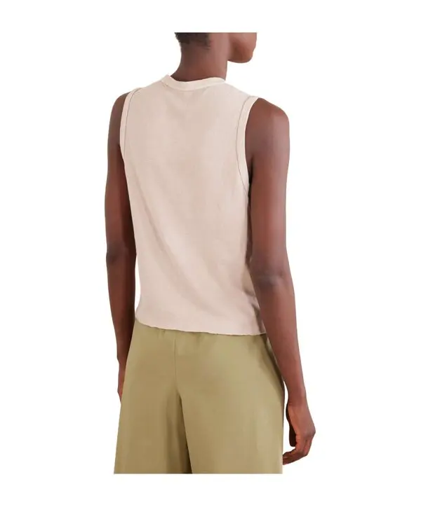 JAMES PERSE Cotton-piqué Tank