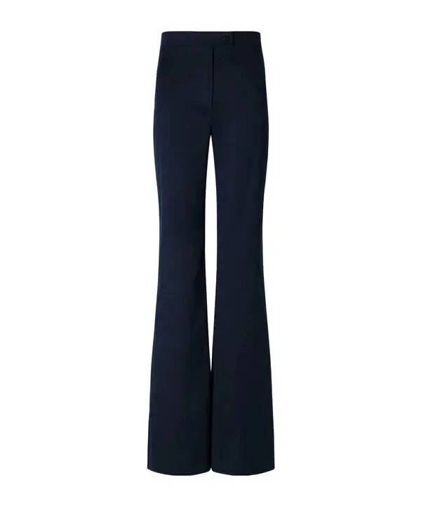 Giuliva Heritage Cotton-blend Palazzo Pants