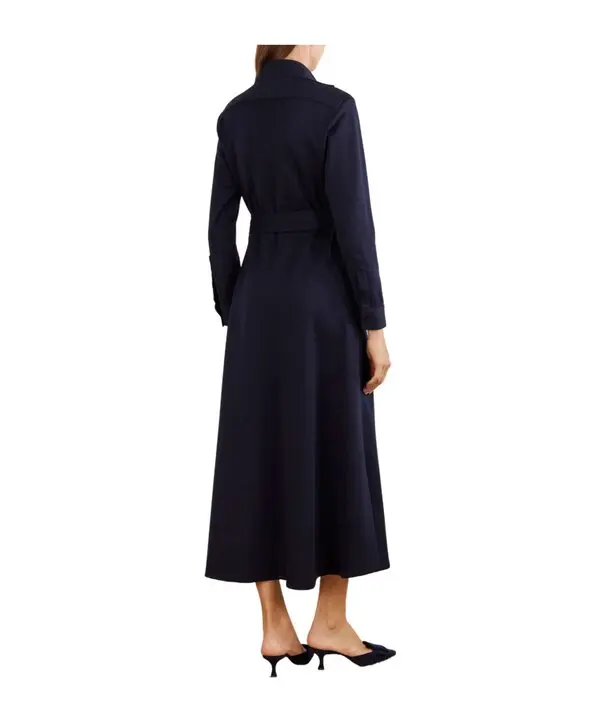 Giuliva Heritage Dora Wool-jersey Midi Dress