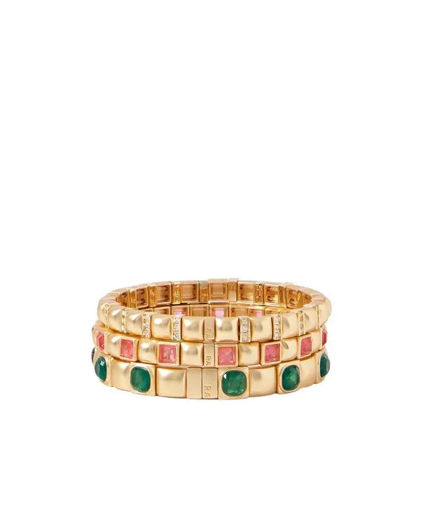 Assouline Multilayer Goldtone Bracelet - Yellow