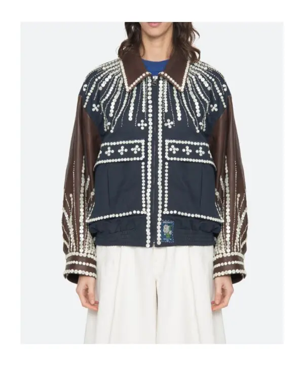 Sea Georgie Zip-up Bomber Jacket