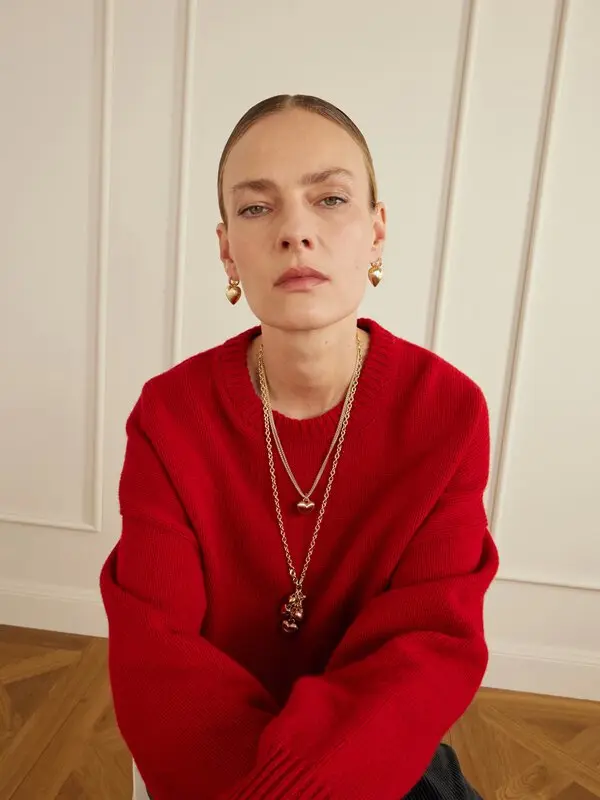Assouline Mini Florentine Heart-pendant Necklace