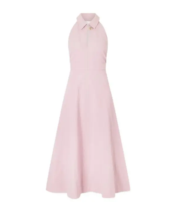 Veronica Beard Halterneck Midi Dress