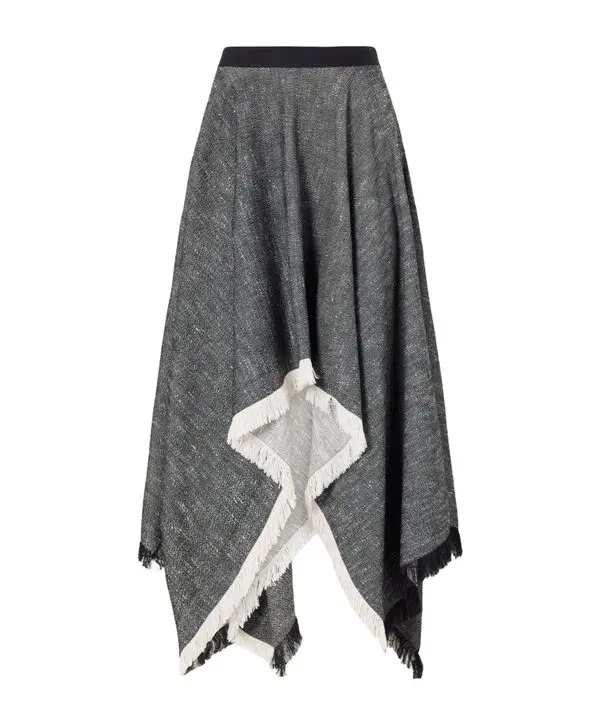 KALLMEYER Colorblock Midi Skirt