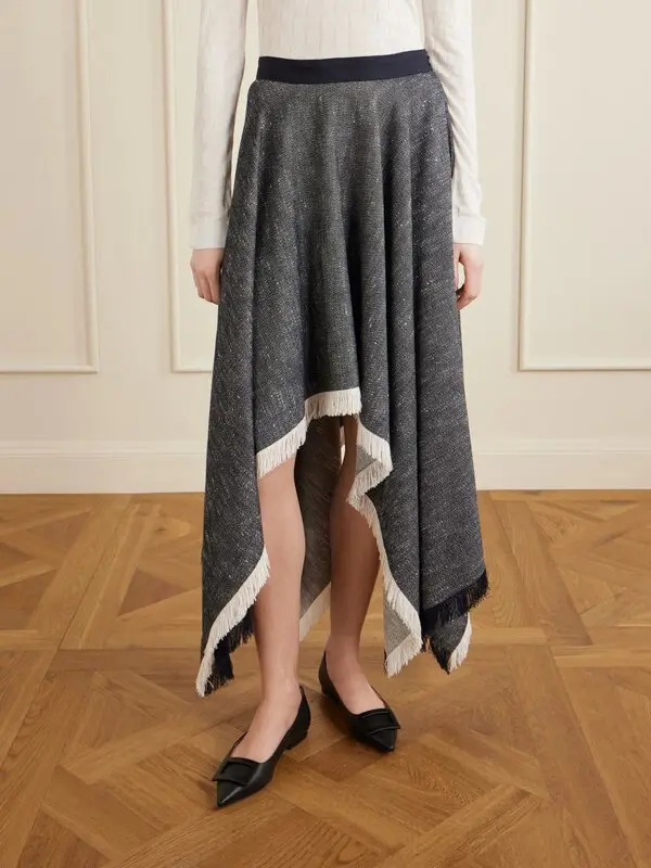 KALLMEYER Colorblock Midi Skirt