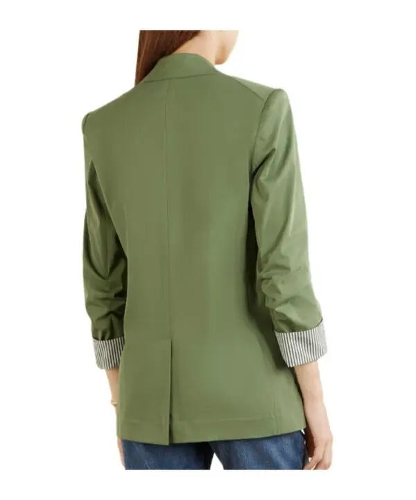 Veronica Beard Cotton-blend Poplin Blazer