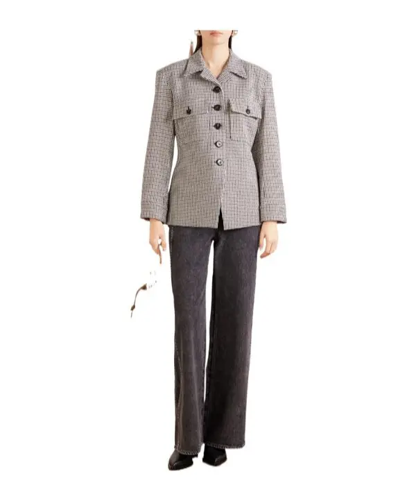 Veronica Beard Houndstooth Blazer