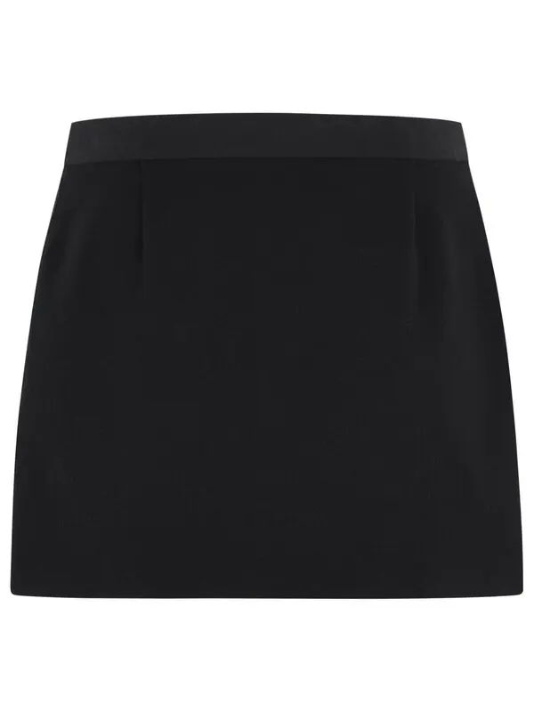 COURREGES Courrèges Bandeau Waist Mini Skirt