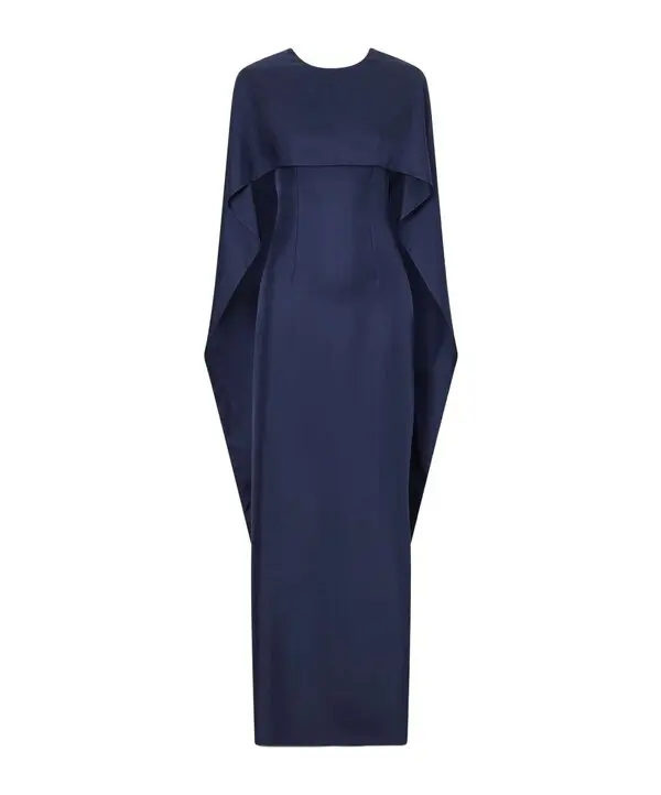 EMILIA WICKSTEAD Alphonse Silk Gown - Blue