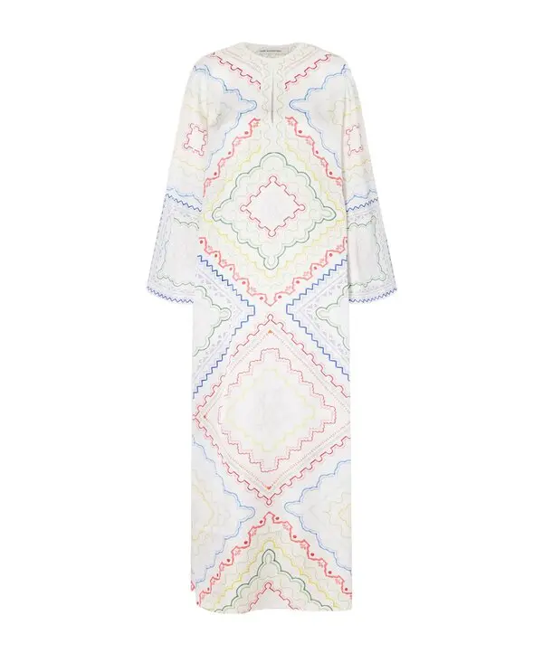 MARY KATRANTZOU Collins Printed Woven Cover-up - Not Specified