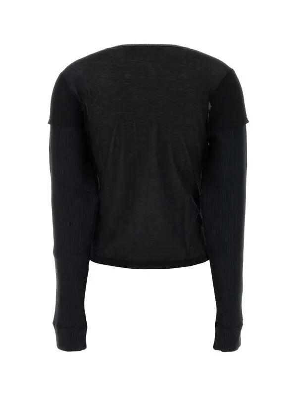 Our Legacy Layered Cotton-blend Cardigan