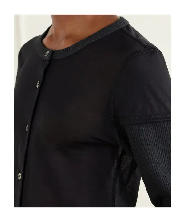 Our Legacy Layered Cotton-blend Cardigan